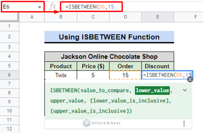 How To Use IF Condition Between Two Numbers In Google Sheets