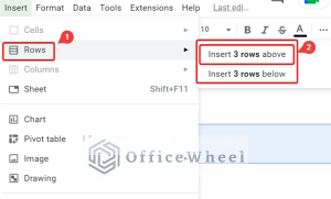 Insert Rows Between Other Rows in Google Sheets (4 Easy Ways)