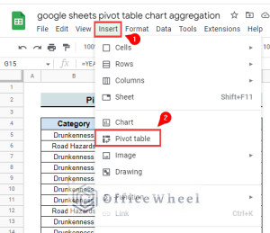 Pivot Table Chart Aggregation in Google Sheets (With Easy Steps)