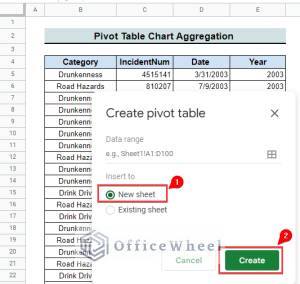 Pivot Table Chart Aggregation in Google Sheets (With Easy Steps)