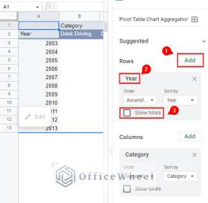 Pivot Table Chart Aggregation in Google Sheets (With Easy Steps)