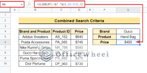 How to VLOOKUP Multiple Columns in Google Sheets (3 Ways)