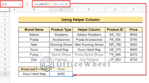 How to VLOOKUP Multiple Columns in Google Sheets (3 Ways)