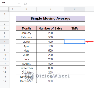 How to Calculate Moving Average in Google Sheets (2 Ways)