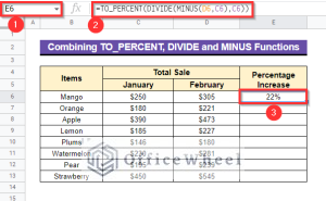How to Calculate Percentage Increase in Google Sheets (4 Ways)