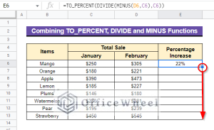 How to Calculate Percentage Increase in Google Sheets (4 Ways)