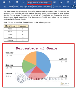 How to Copy and Paste a Chart in Google Sheets (3 Quick Ways)