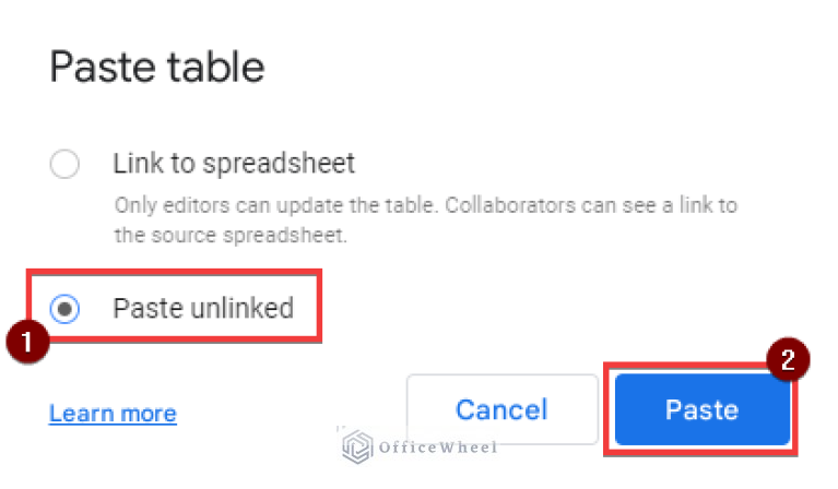 How to Copy and Paste a Table from Google Sheets (6 Examples)