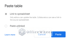 How to Copy and Paste a Table from Google Sheets (6 Examples)