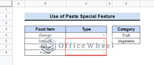 How to Copy and Paste Data Validation in Google Sheets (3 Ways)