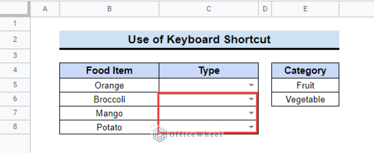 How to Copy and Paste Data Validation in Google Sheets (3 Ways)