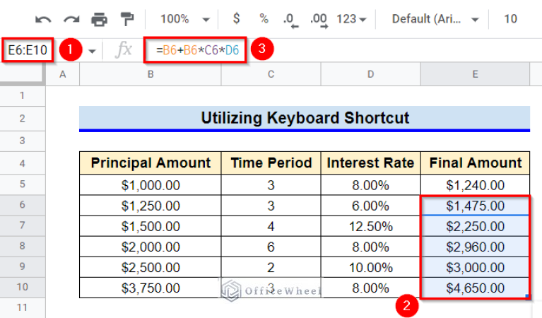 How to Copy and Paste Formulas in Google Sheets (4 Easy Ways)