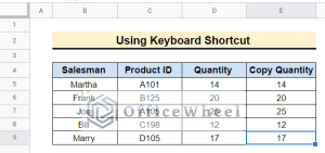 How to Copy and Paste in Google Sheets (4 Simple Ways)