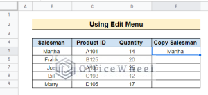 How to Copy and Paste in Google Sheets (4 Simple Ways)