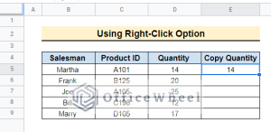 How to Copy and Paste in Google Sheets (4 Simple Ways)