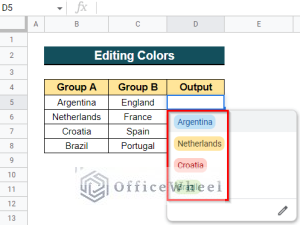 How to Edit Drop-Down List in Google Sheets - OfficeWheel