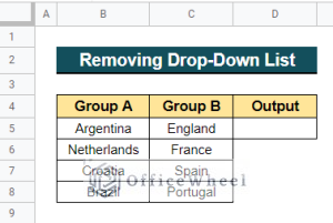 How to Edit Drop-Down List in Google Sheets - OfficeWheel