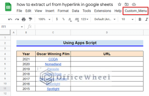 How to Extract URL from Hyperlink in Google Sheets (3 Ways)