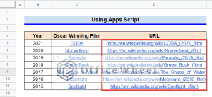 How to Extract URL from Hyperlink in Google Sheets (3 Ways)