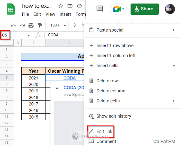 How To Extract URL From Hyperlink In Google Sheets 3 Ways 