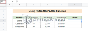 How to Find and Replace Within Formula in Google Sheets