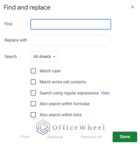How to Find and Replace Within Formula in Google Sheets