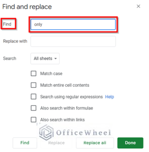 How to Find and Replace Within Formula in Google Sheets
