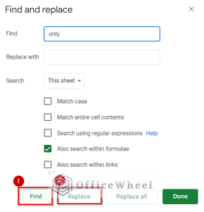 How to Find and Replace Within Formula in Google Sheets
