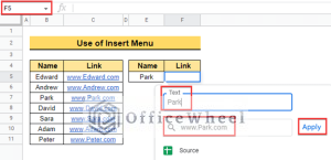 How to Create Hyperlink in Google Sheets (5 Easy Ways)