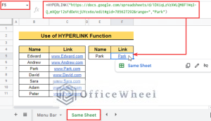 How to Create Hyperlink in Google Sheets (5 Easy Ways)