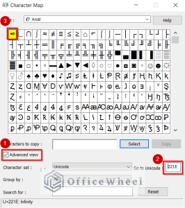 How to Insert Infinity Symbol (∞) in Google Sheets (2 Simple Ways)