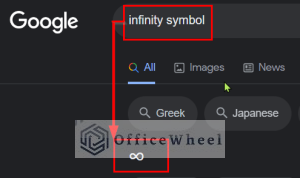 How to Insert Infinity Symbol (∞) in Google Sheets (2 Simple Ways)