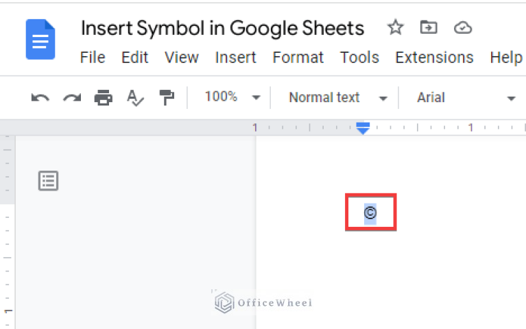How to Insert Symbol in Google Sheets (3 Easy Ways)