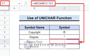 How to Insert Symbol in Google Sheets (3 Easy Ways)