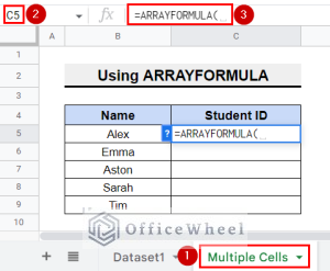 How to Link Cells Between Tabs in Google Sheets (2 Examples)
