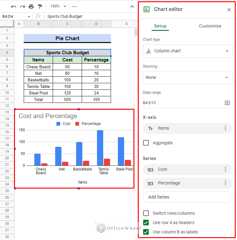  How To Make A Percentage Chart In Google Sheets 3 Ways 