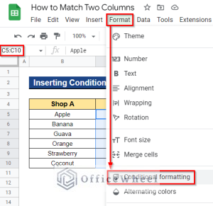How to Match Cells Between Two Columns in Google Sheets (6 Ideal Methods)