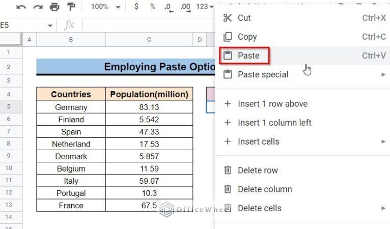 How To Paste Values Only In Google Sheets 4 Quick Ways 