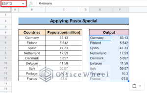 How to Paste Values Only in Google Sheets (4 Quick Ways)