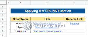 How to Rename a Hyperlink in Google Sheets (2 Quick Ways)