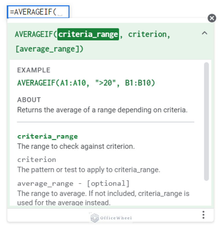 How To Use AVERAGEIF Function In Google Sheets 6 Examples 