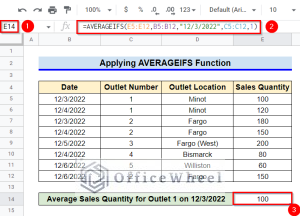 How to Use AVERAGEIF Function in Google Sheets (6 Examples)