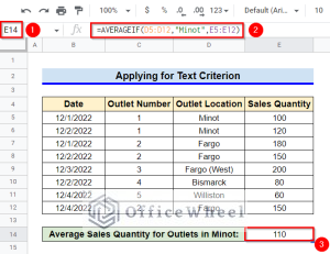 How to Use AVERAGEIF Function in Google Sheets (6 Examples)