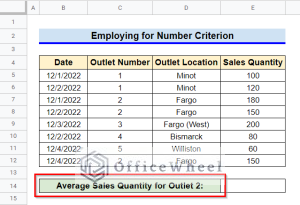 How to Use AVERAGEIF Function in Google Sheets (6 Examples)