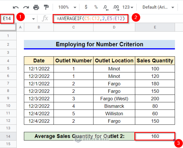 How to Use AVERAGEIF Function in Google Sheets (6 Examples)