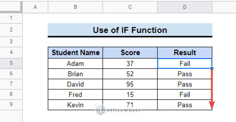 How to Use IF Function in Google Sheets (6 Suitable Examples)