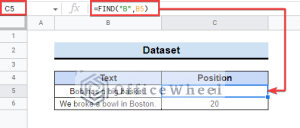 How to Use SEARCH Function in Google Sheets (5 Examples)