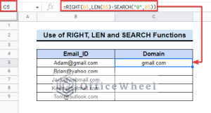 How to Use SEARCH Function in Google Sheets (5 Examples)