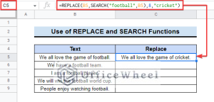 How to Use SEARCH Function in Google Sheets (5 Examples)