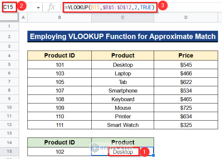 How to Use the VLOOKUP Function in Google Sheets